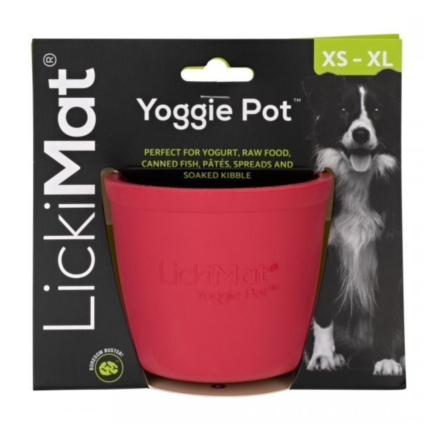 LickiMat Yoggie Pot Różowy - PetBox